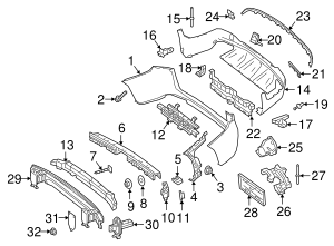 253-885-08-00 - Tow Eye Cap 2017-2019 Mercedes-Benz | Mercedes-Benz ...