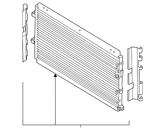 2015-2023 Ford Mustang Condenser FR3Z-19712-C | OEM Parts Online