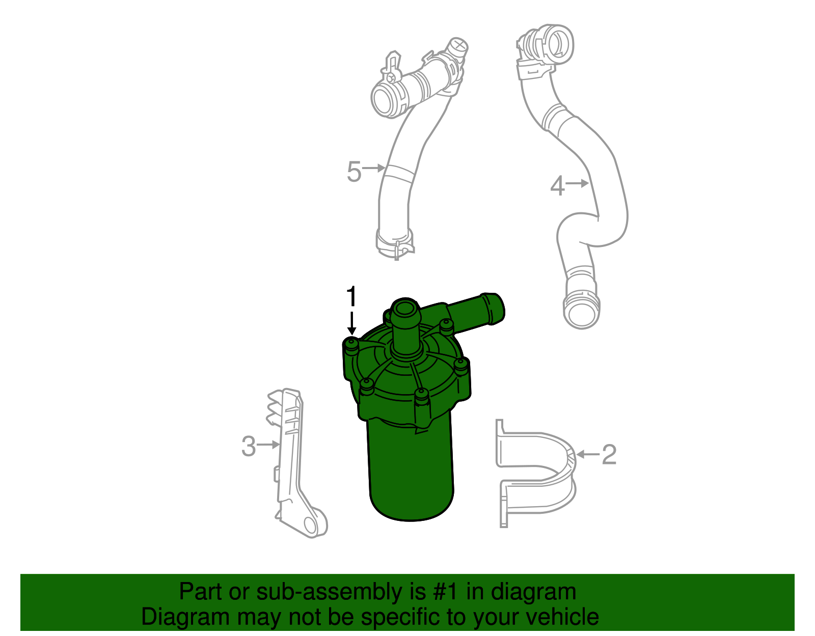 2006-2019 Land Rover Auxiliary Pump PEB500010 | LandRoverParamusParts