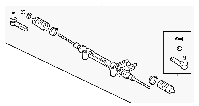 2008-2021 Lexus LX570 Steering Gear Assembly 44200-60170 | OEM Parts Online