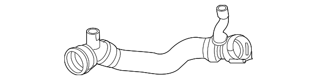 Genuine BMW 17-12-7-589-755 | Lower Hose | FREE Shipping on Most Orders ...