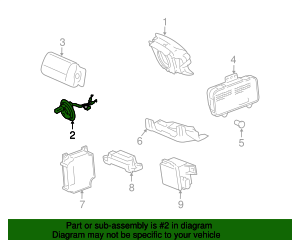 2003-2012 Mercedes-Benz Air Bag Clockspring 000-464-12-18-64 ...