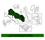 2013-2020 Subaru BRZ Outer Timing Cover 13108AA111 | Subaru Parts El Paso