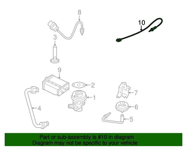 2004 Nissan 2004 Nissan Frontier Xterra Front Air Fuel Ratio Oxygen ...