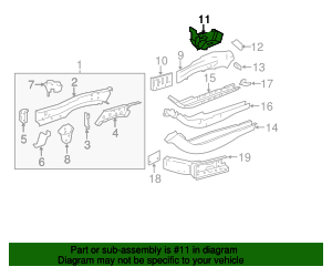 57107-0E031 - Suspension Support - 2011-2019 Toyota Highlander | OEM ...