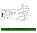 57022-0E011 - Bumper Bracket - 2001-2019 Toyota Highlander | nashuatoyota