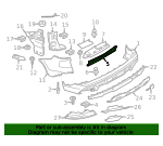 51127429429 - 2019-2025 BMW X5 Center Reinforced (51-12-7-429-429 ...
