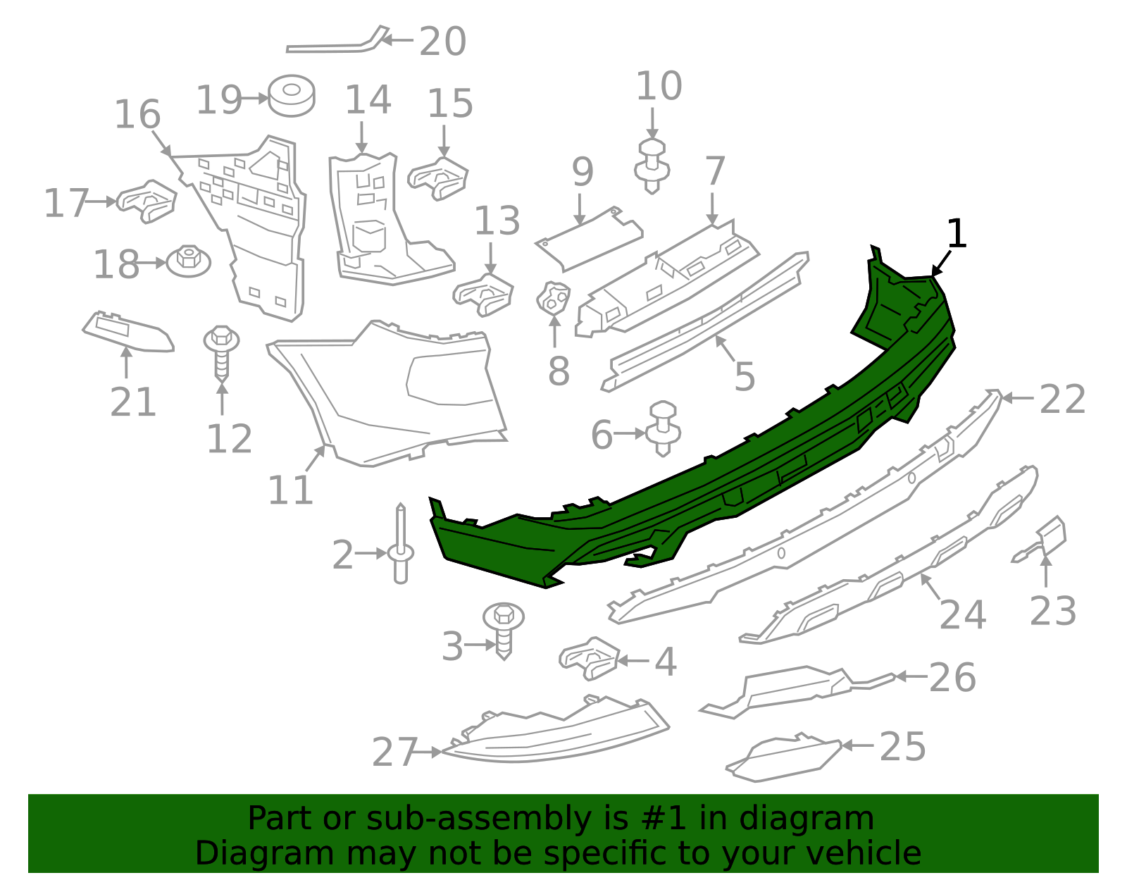 51-12-5-A7E-712 - Bumper Cover 2024-2025 BMW X5 | BMW OEM Parts