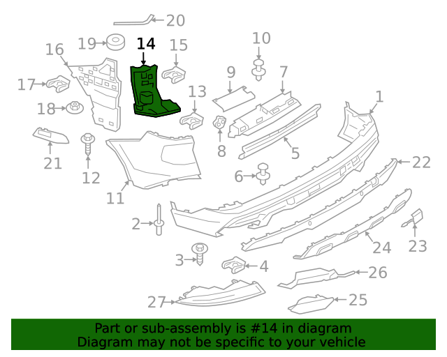 Genuine BMW 51-12-7-420-651 | Inner Bracket | FREE Shipping on Most ...