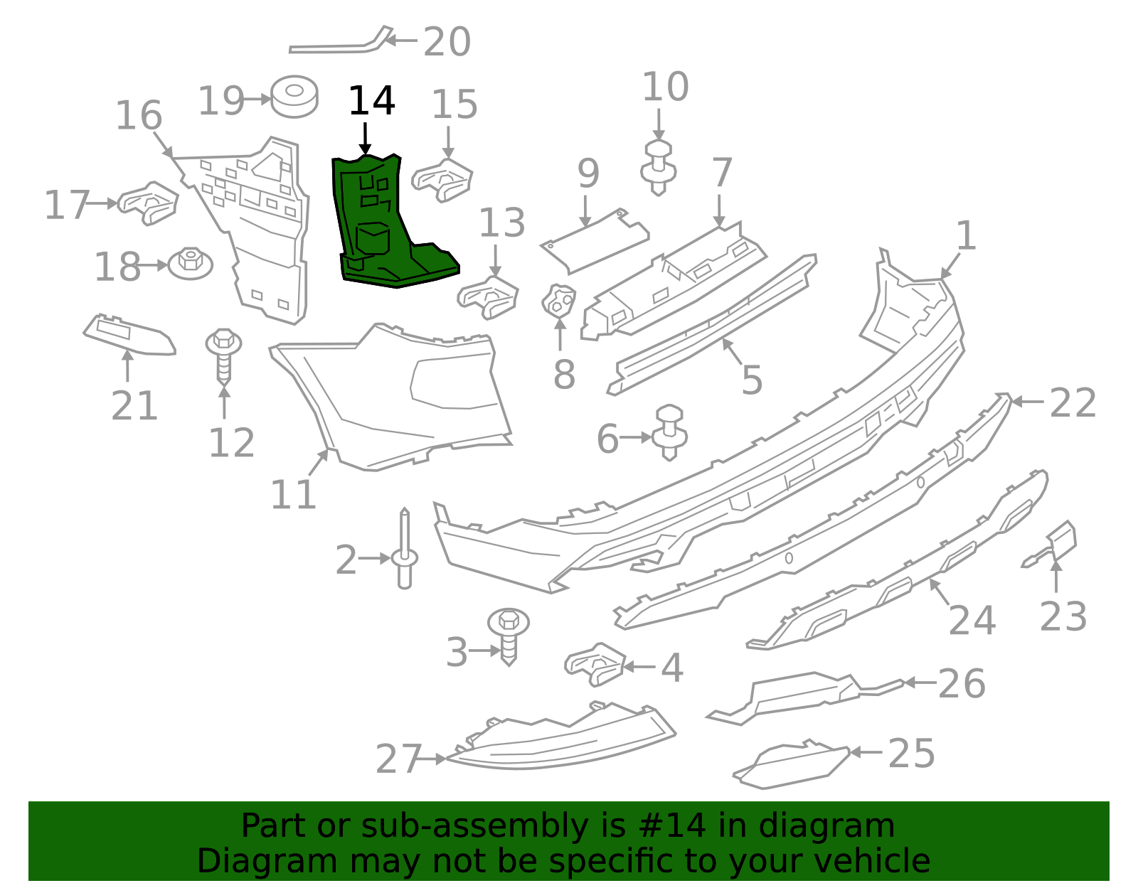 51127420652 - 2019-2023 BMW X5 Inner Bracket (51-12-7-420-652) | BMW of ...
