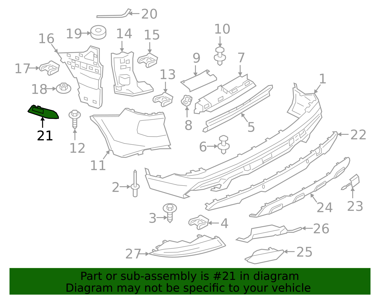 51128737581 - 2019-2025 BMW X5 Absorber (51-12-8-737-581) | BMW of ...