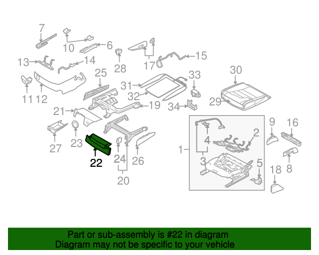 2004-2010 Volkswagen Touareg Front Cover 7L0-881-327-S-4PK | OEM Parts ...