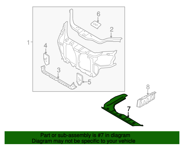 29110-1G000 - Lower Cover 2006-2011 Kia | Kia.Parts Store