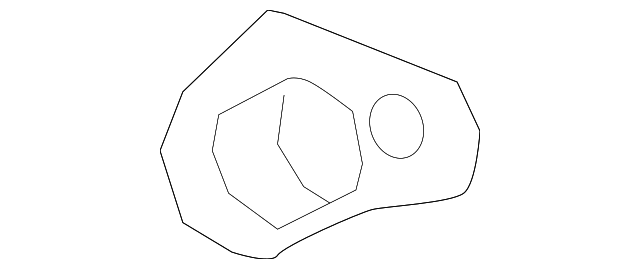 2018-2024 GM Passenger Side Exhaust Rear Muffler Insulator 84205378 GM ...