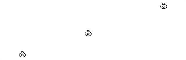 2017-2024 GM Exhaust Heat Shield Nut 11602886 GM | GMPartsDirect.com