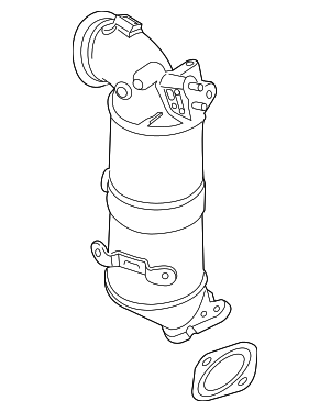 25204794 - Catalytic Converter 2024 GM | Group 1 Auto Parts