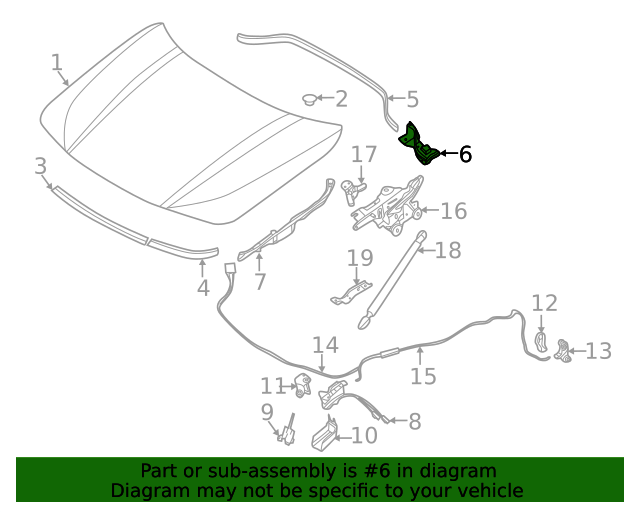 51765a04e71 - 2016-2022 BMW Support (51-76-5-A04-E71) | BMW of South ...