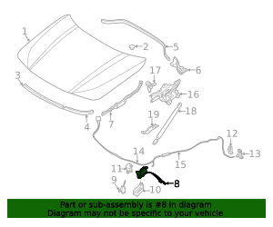 2016-2023 BMW Lock 51-23-7-431-369 | OEM Parts Online