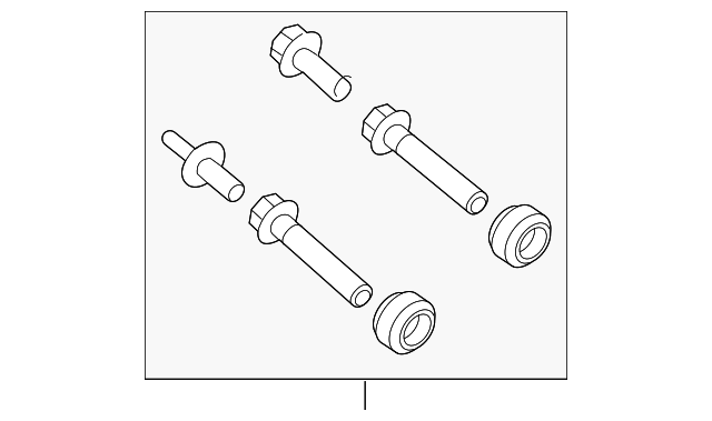 2015-2018 Jeep Renegade Caliper Mount Bolt 68263133AA | TascaParts.com