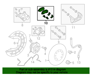 2015-2023 Jeep Renegade Pad Kit 68606616AA | Mopar Parts Canada