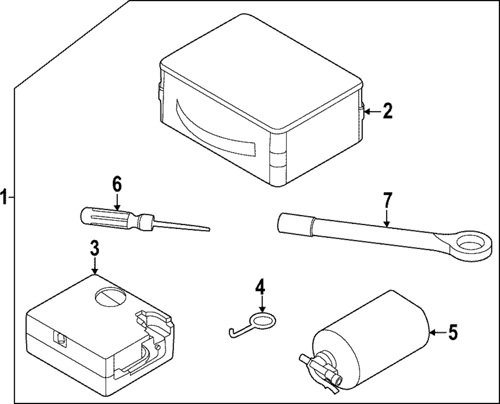 52932-GI620 - Sealer 2023-2024 Kia EV6 | Kia.Parts Store