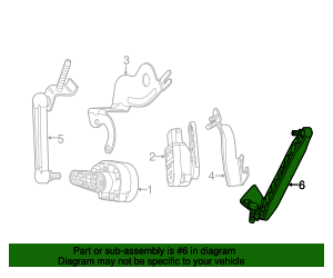 2014-2020 Mercedes-Benz Headlight Level Sensor Strut Support 222-320-08 ...