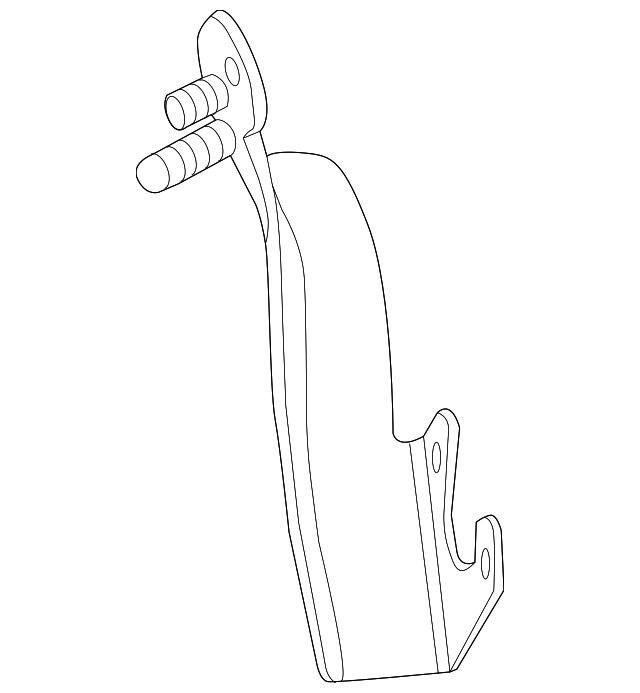 222-320-03-43 - Level Sensor Bracket - 2014-2020 Mercedes-Benz | World ...