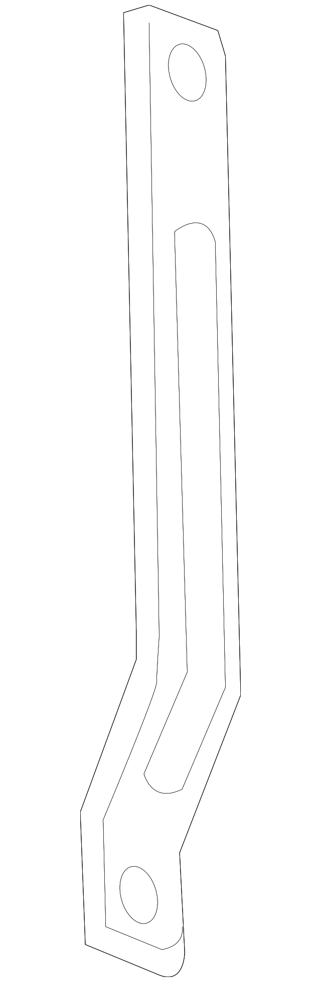 2018-2019 Cadillac XTS Front Bumper Fascia Support Brace 84360364 ...