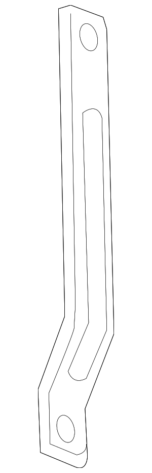 2018-2019 Cadillac XTS Front Bumper Fascia Support Brace 84360364 ...