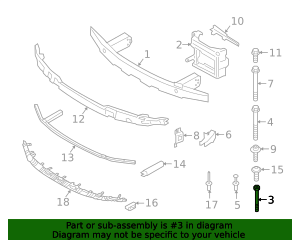 Genuine BMW 07-14-8-737-759 | Outer Reinforced Bolt | FREE Shipping on ...
