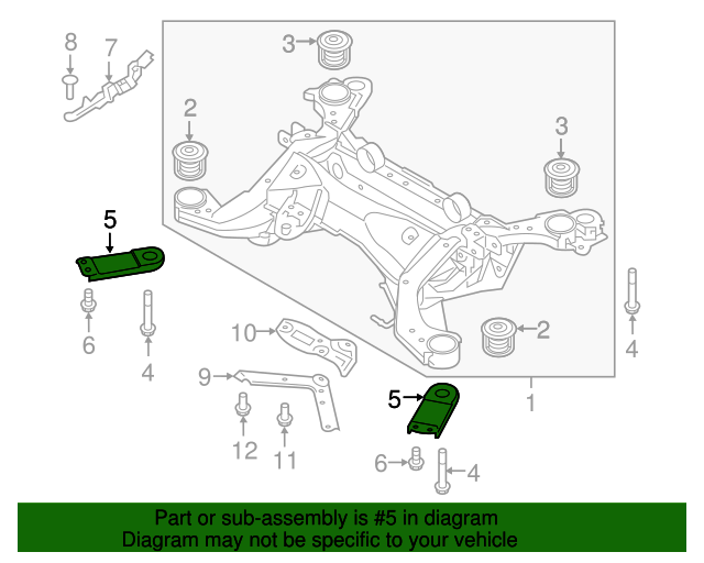 32221795 - Front Bracket - 2016-2021 Volvo | Volvo OEM Parts Direct
