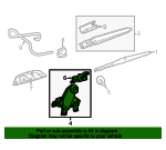 2014-2019 Toyota Highlander Wiper Motor 85130-0E080 | OEM Parts Online