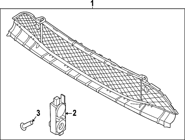 2021-2023 Ford Mustang Mach-E Shutter Assembly lk9z8475b | TascaParts.com
