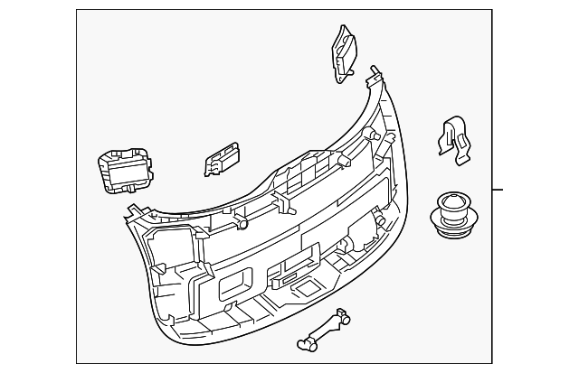 2016-2023 Mazda CX-9 Lower Trim Panel TK48-68-960F-02 | RealMazdaParts.com