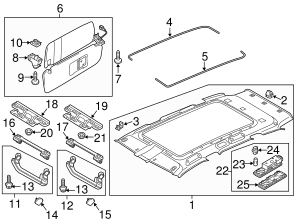 2005-2018 Volkswagen Mount Bracket Clip 5N0-867-633-A | VW Direct Auto ...