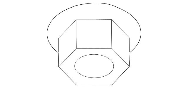 2011-2017 Volkswagen Touareg Mount Bracket Nut N-023-002-2 | OEM Parts ...