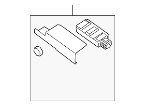 2011-2015 Nissan Ft Impact Sensor 98581-9FF8A | Boro Nissan Parts