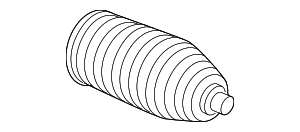 2007-2017 GM Rack and Pinion Boot Kit with Clamps 15869896 GM ...