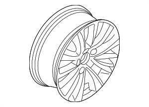 2016-2018 Lincoln MKX Wheel, Alloy FA1Z-1007-C | OEM Parts Online