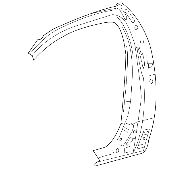 2007-2013 Toyota Tundra Panel Reinforced 61503-0C901 | OEM Parts Online