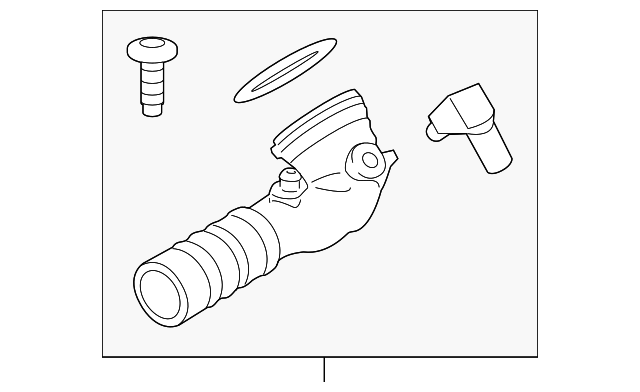 13-71-7-609-811 - Rear Duct - 2011-2017 BMW | Buy BMW Parts Now