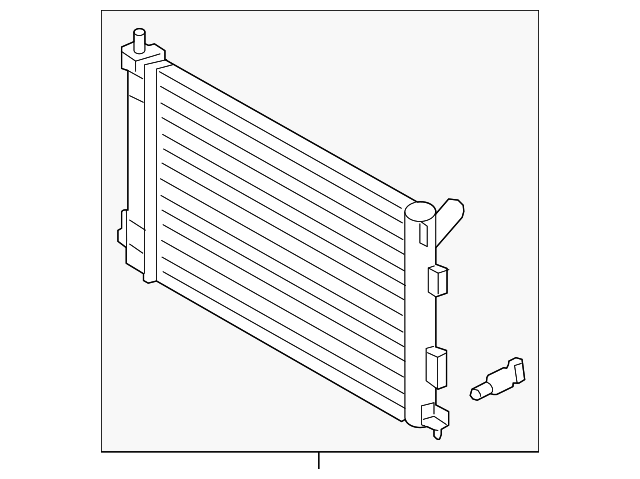 2013-2016 Hyundai Elantra GT Radiator Assembly 25310-A5010 | OEM Parts ...