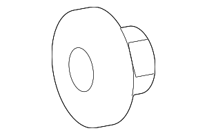 2004-2017 Volkswagen Touareg Suspension Control Arm Nut N-103-353-04 ...