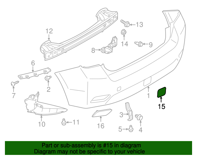 2017-2023 Subaru Impreza Tow Eye Cap 57731FL550NN | Subaru Parts Store