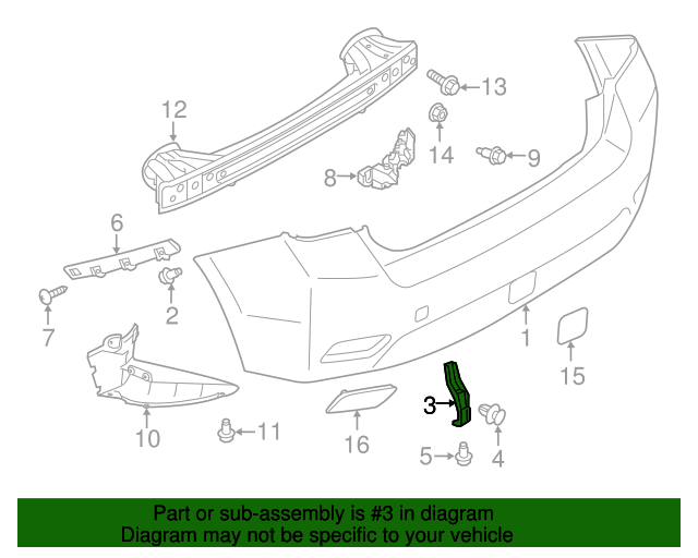 2017-2021 Subaru OEM NEW 2017-2019 Subaru Crosstrek Impreza Rear Bumper ...