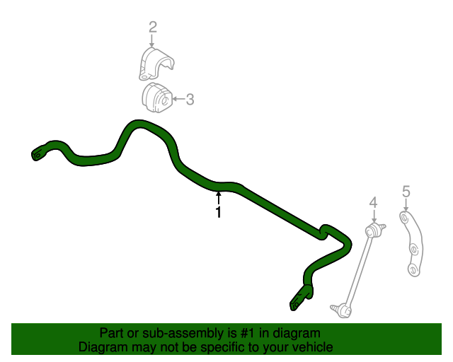Genuine BMW 31-35-2-229-080 | Stabilizer Bar | FREE Shipping on Most ...
