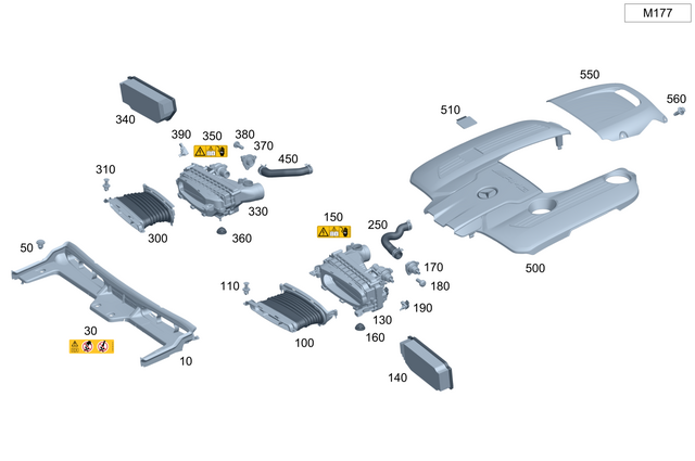 178-150-11-00 - Screening Plate 2023-2024 Mercedes-Benz | Mercedes-Benz ...
