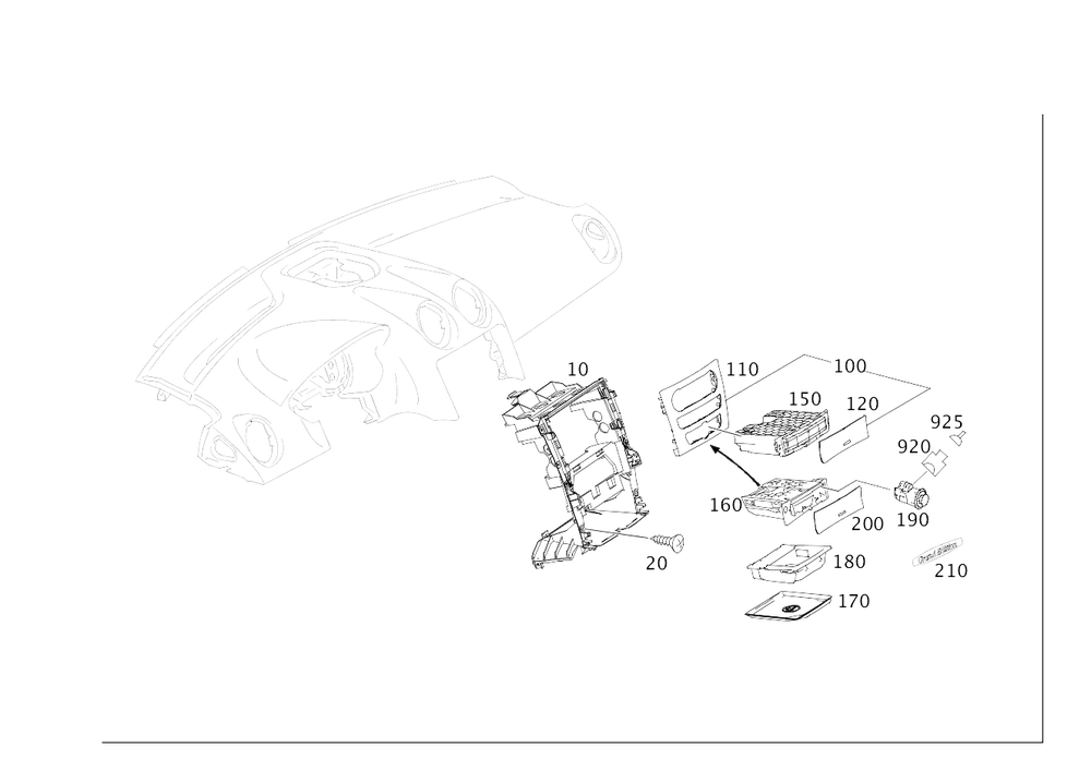 164-680-11-52 - Housing 2002-2012 Mercedes-Benz | Mercedes-Benz USA Parts