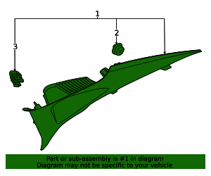 87860-L2000 - Trim 2021-2023 Kia K5 | Kia.Parts Store
