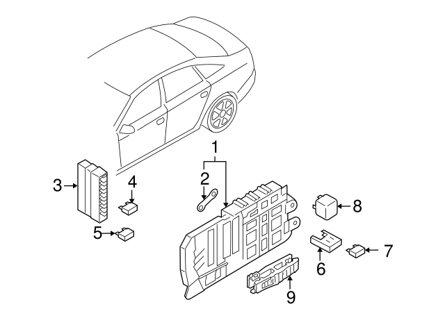 N-104-249-06 - Main Fuse 2004-2015 Audi | Audi OEM Parts